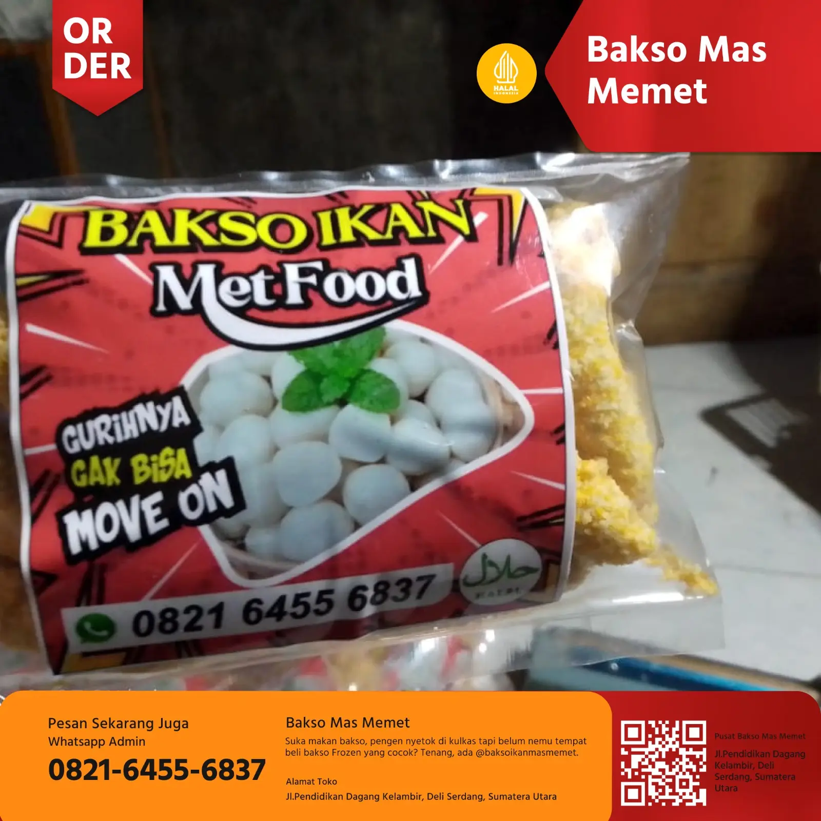 Bakso Ikan Frozen Food Mas Memet